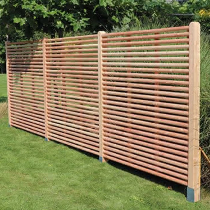 Velitz raftehegn til terrassen | Naturligt hegn i rustik stil