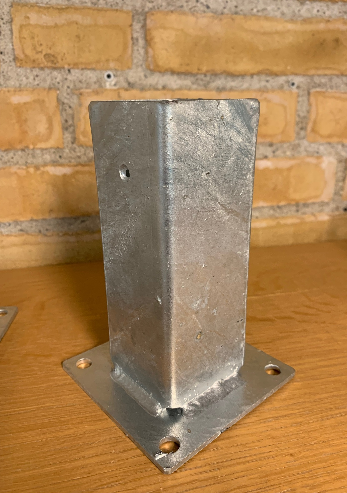 Stolpefod til Tisvilde enkeltlåge stolper - Stolpeforankring - jmkiil ...