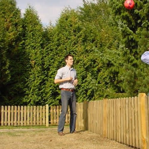 Skagen stakit låge i trykimprægneret træ model "Storm" 100x80cm (BxH ...